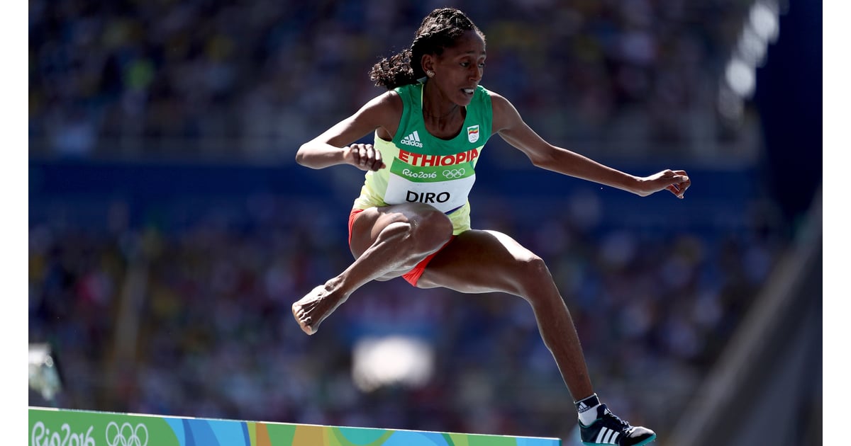 Ethiopian Runner Finishes Olympic Race After Losing Shoe | POPSUGAR Fitness