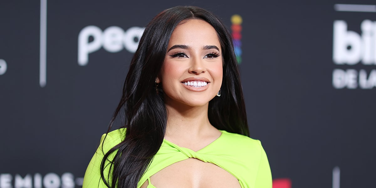 Becky G's Neon Dress at the Billboard Latin Music Awards | POPSUGAR Fashion