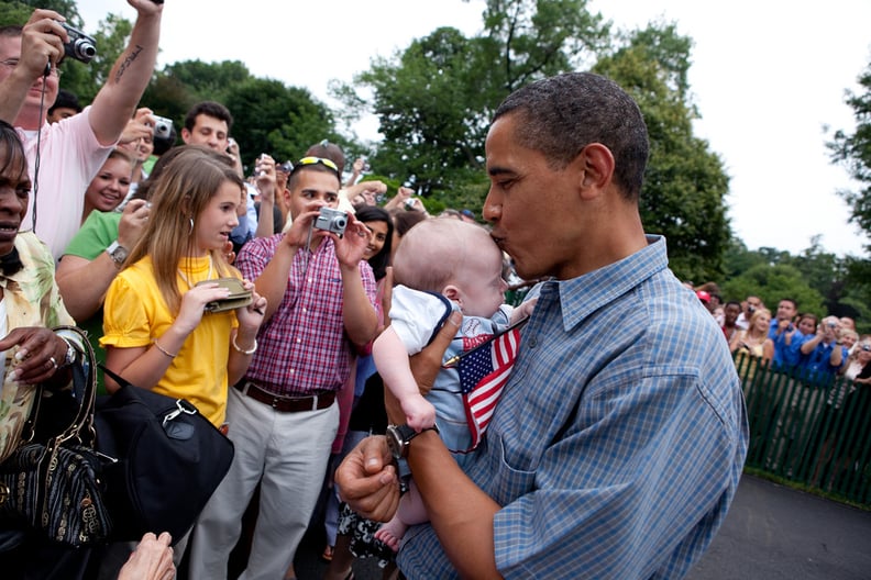 President Barack Obama's Best Pictures With Kids | POPSUGAR Celebrity