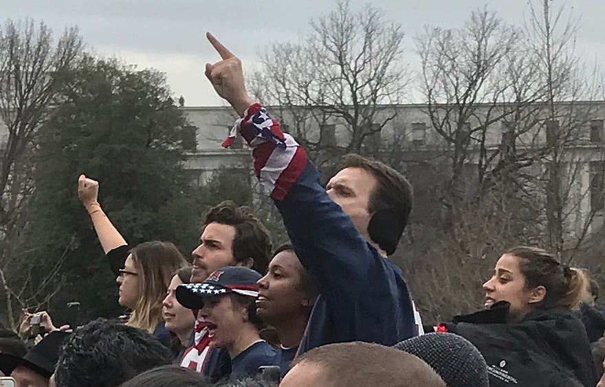 Protesters Inside Donald Trump's Inauguration | POPSUGAR News