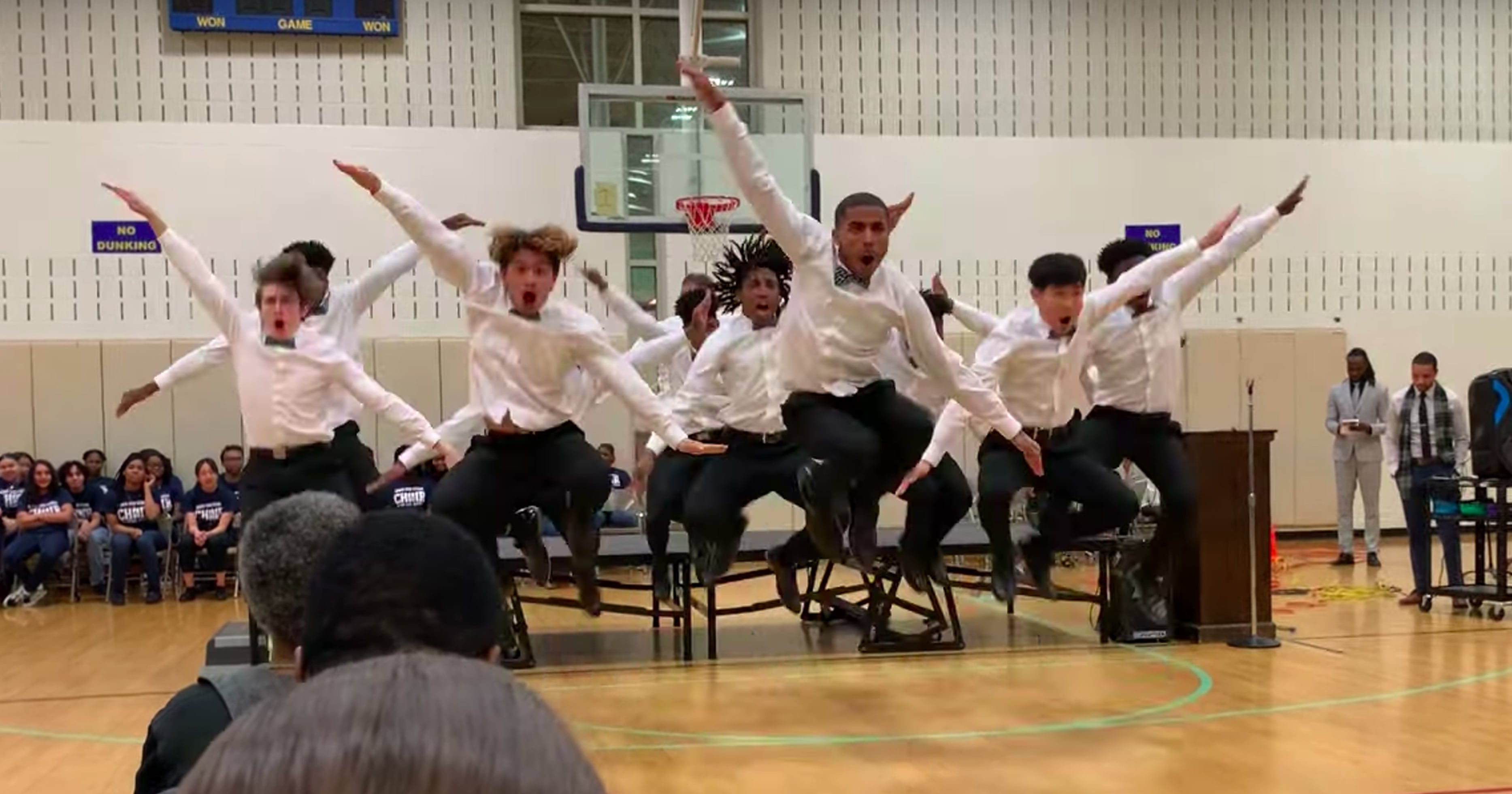 Dem Raider Boyz Step Squad Black History Program | Video | PS Celebrity