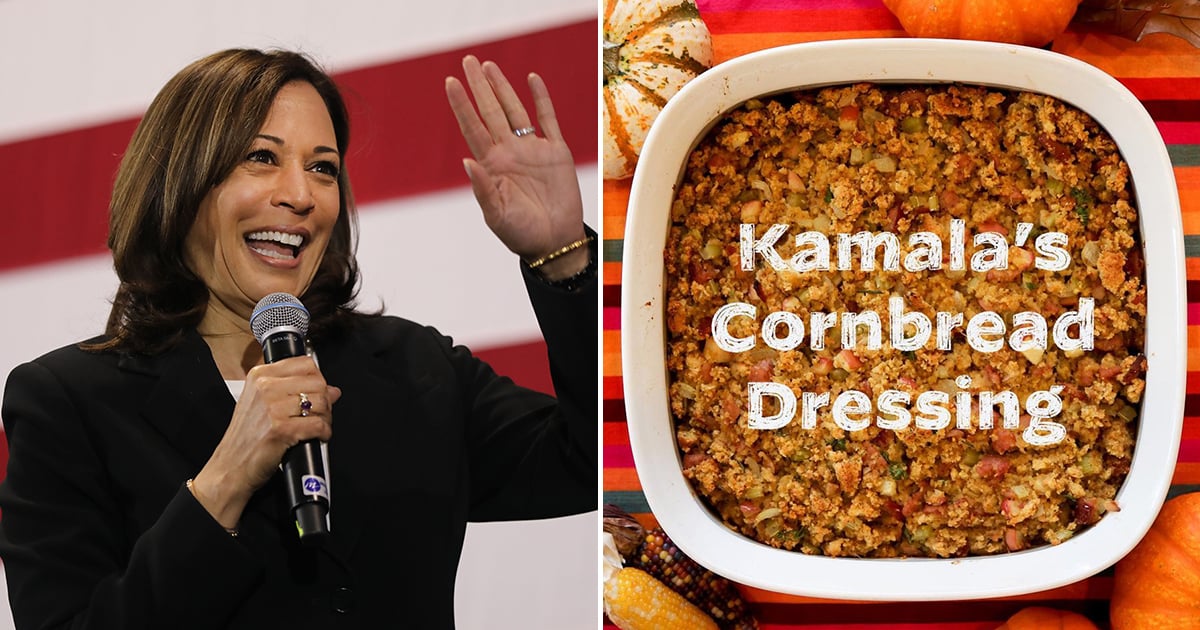 Kamala Harris's Family Cornbread Dressing Recipe | POPSUGAR Food