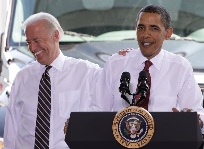 Pictures of Barack Obama and Joe Biden | POPSUGAR Celebrity