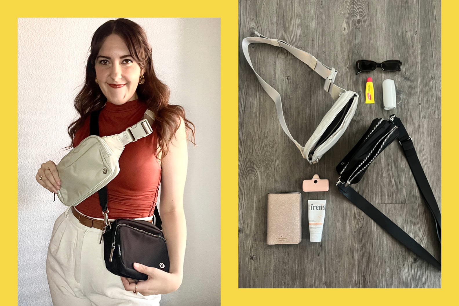 Lululemon Belt Bag vs. Lululemon Everywhere Crossbody Review | PS Fitness