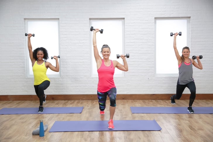 45-Minute Workout With Weights | POPSUGAR Fitness