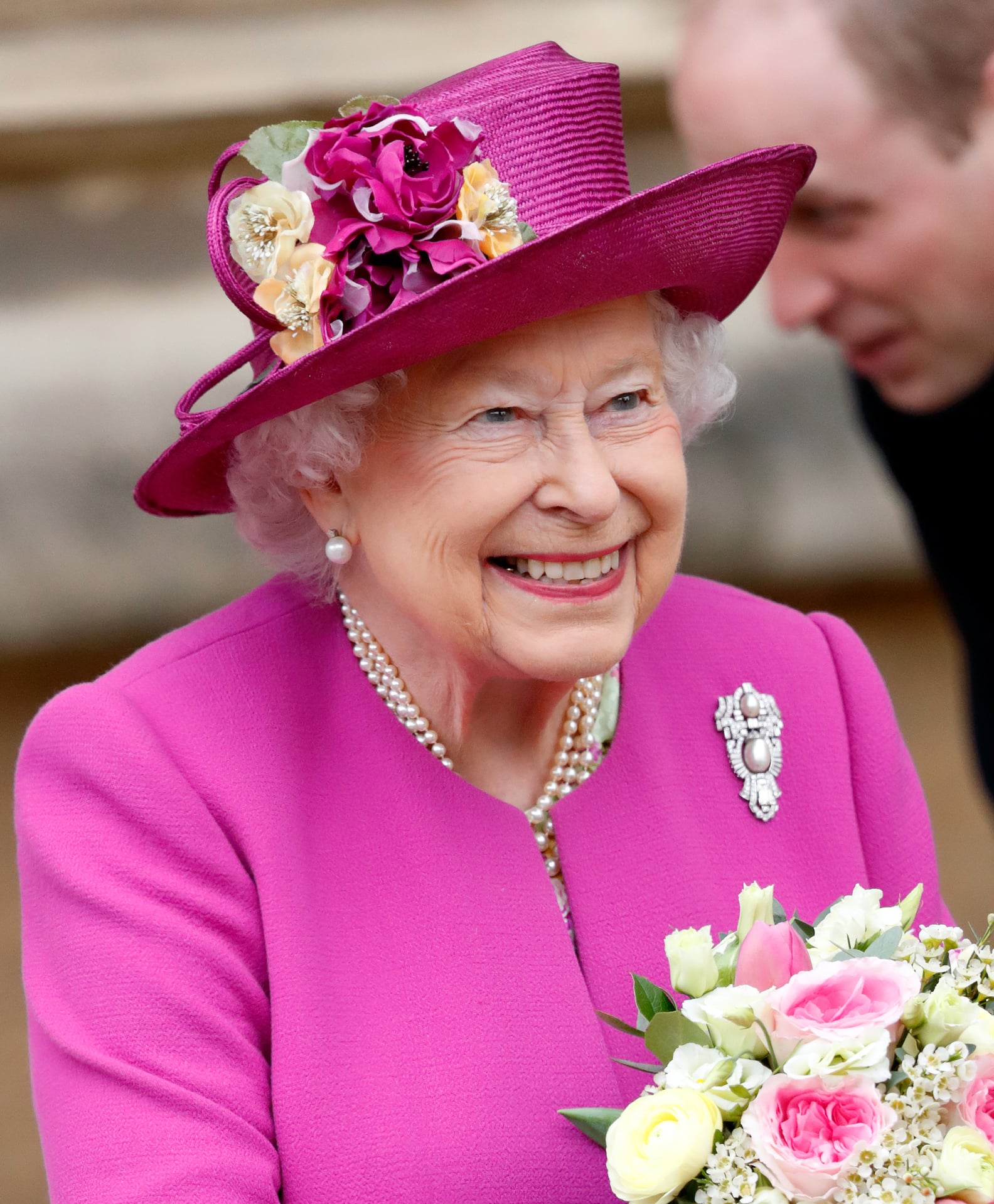 Queen Elizabeth II Smiling Pictures | PS Celebrity
