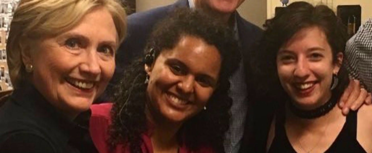 Hillary Clinton Wonder Woman Screening at Alamo Drafthouse | POPSUGAR News