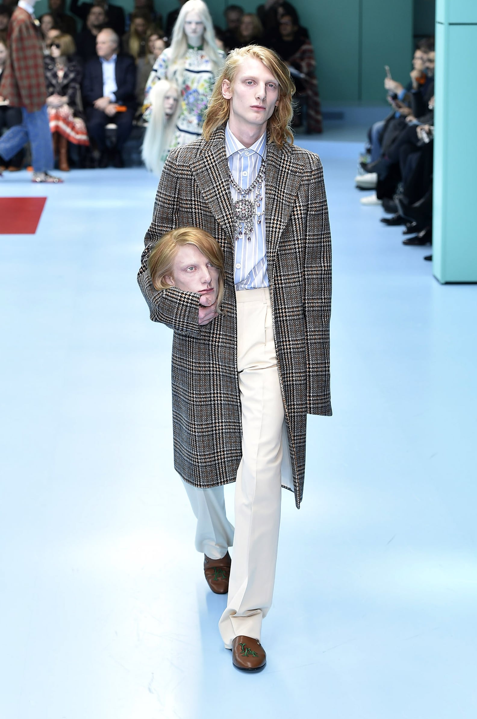 Alessandro Michele Explains Why Gucci Models Carried Heads | PS Fashion