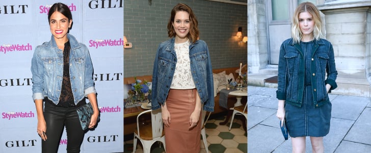 Celebrities Wearing Denim Jackets | POPSUGAR Fashion