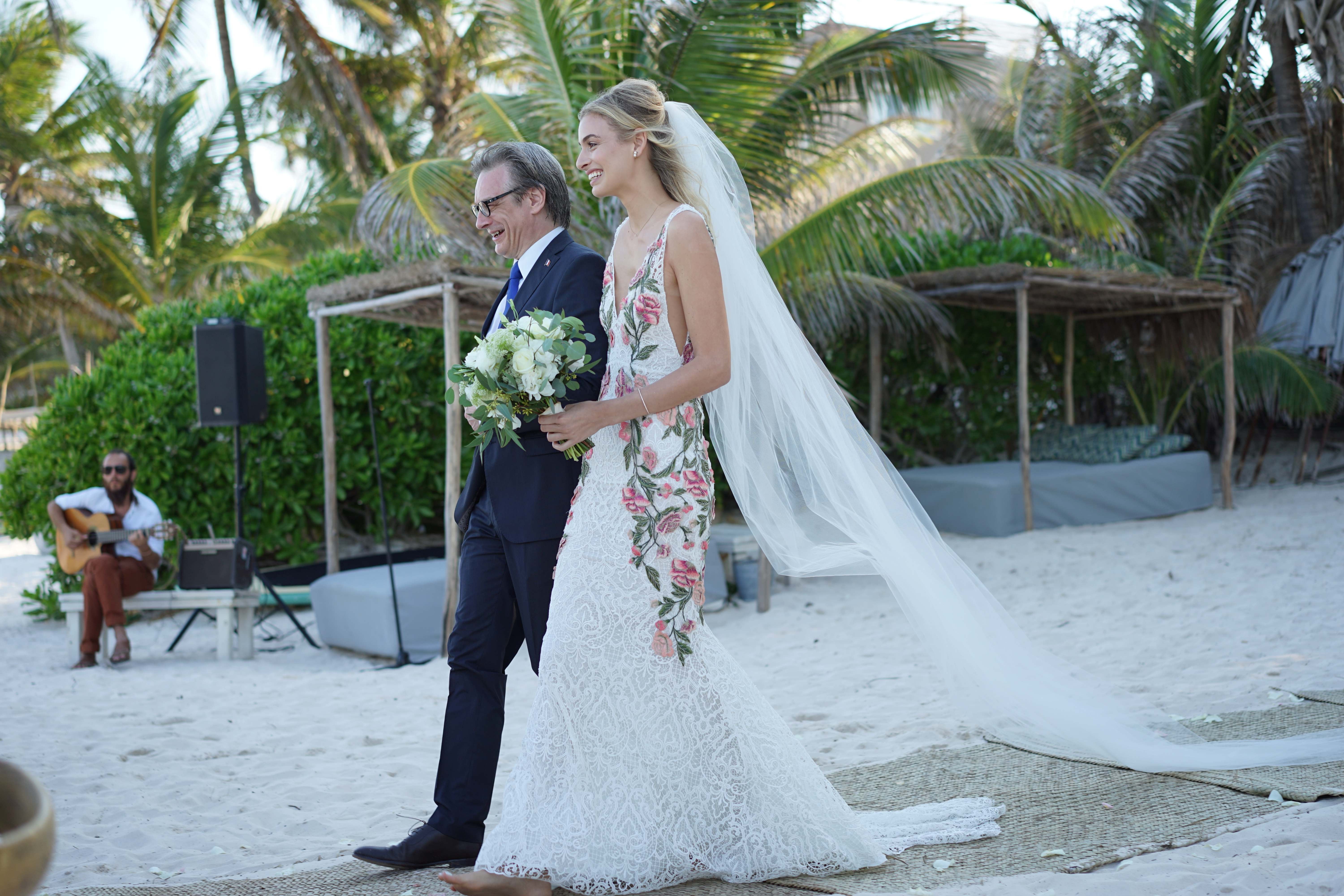 Roxanne Conso's Marchesa Wedding Dress | PS Fashion