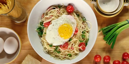 Breakfast Pasta Recipe | POPSUGAR Food