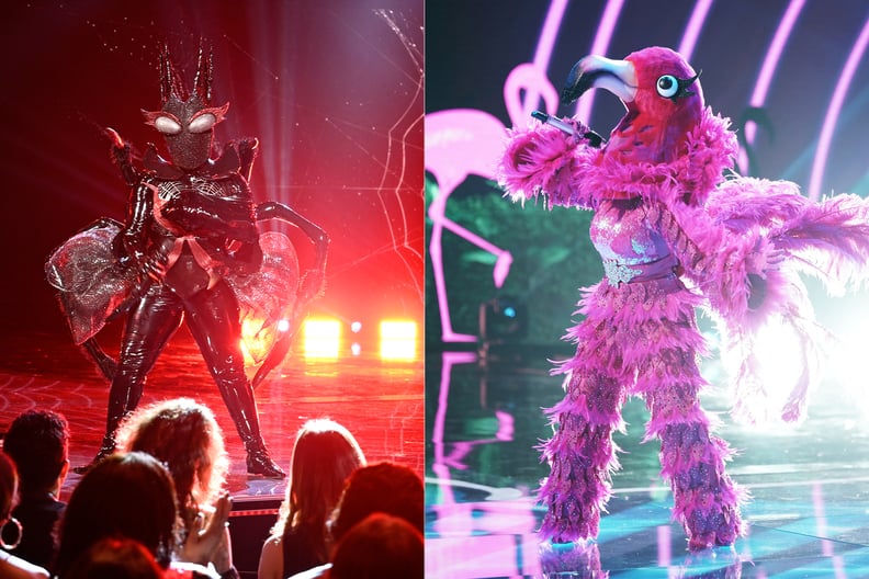Who Are the Flamingo and Black Widow on The Masked Singer? | POPSUGAR ...