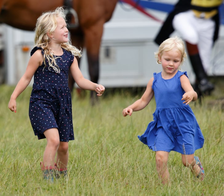 Savannah and Isla Phillips | Photos of Queen Elizabeth II's Great ...