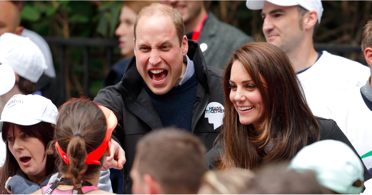 Prince William at 2017 London Marathon Pictures | POPSUGAR Celebrity