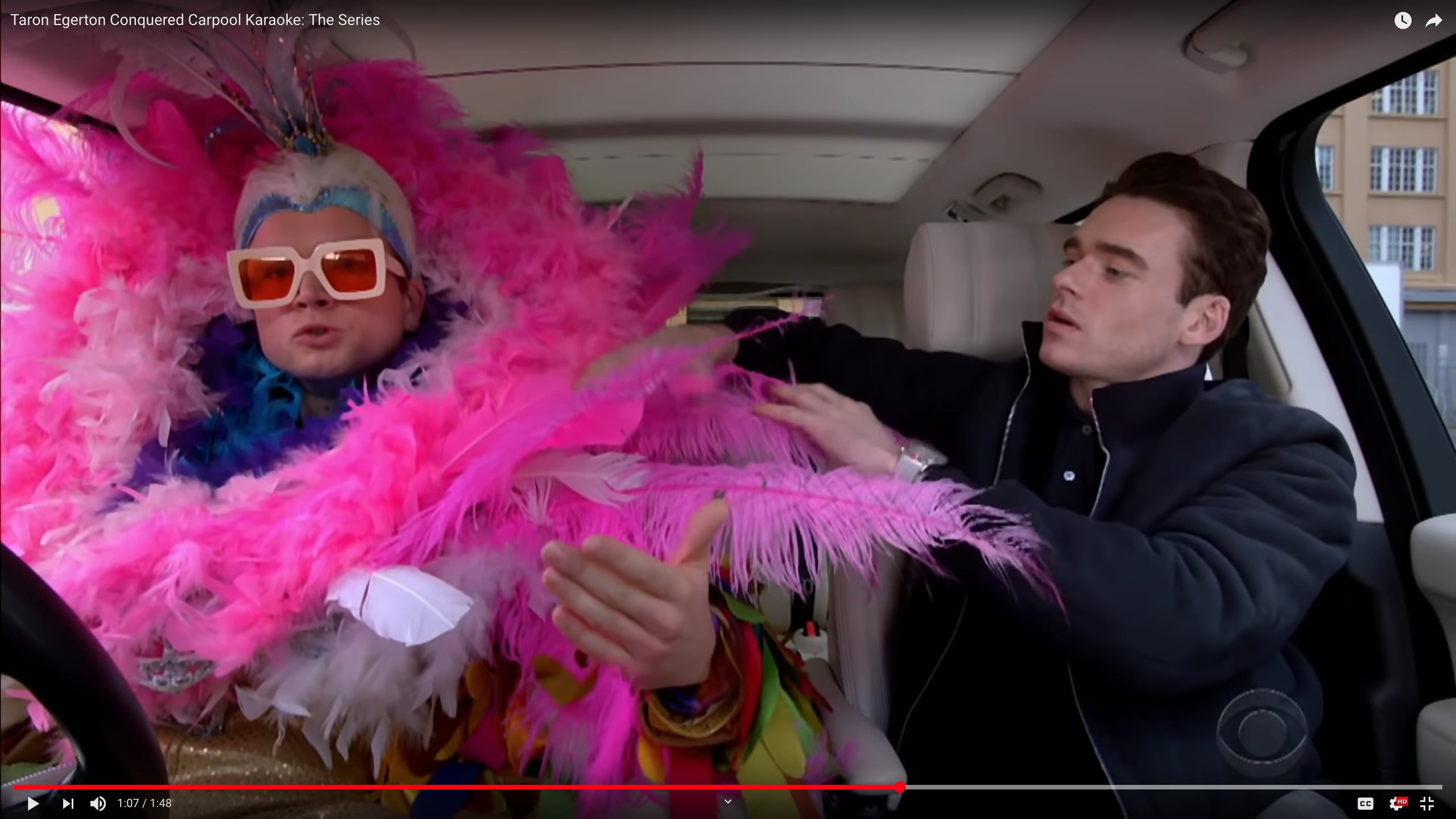 Taron Egerton and Richard Madden Carpool Karaoke Video | PS Celebrity