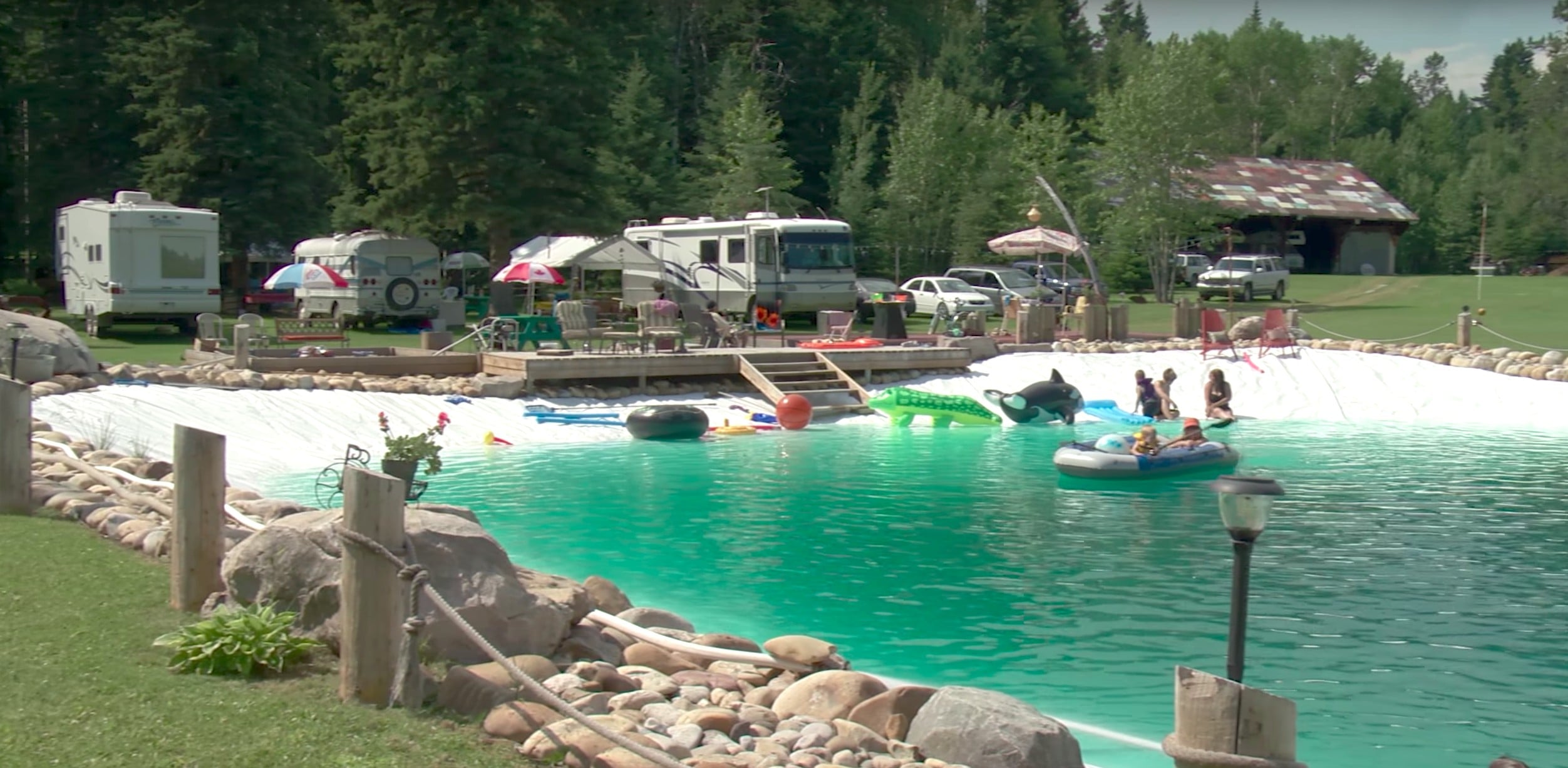 Canadian Man Builds Enormous Pool In Backyard Ps Home