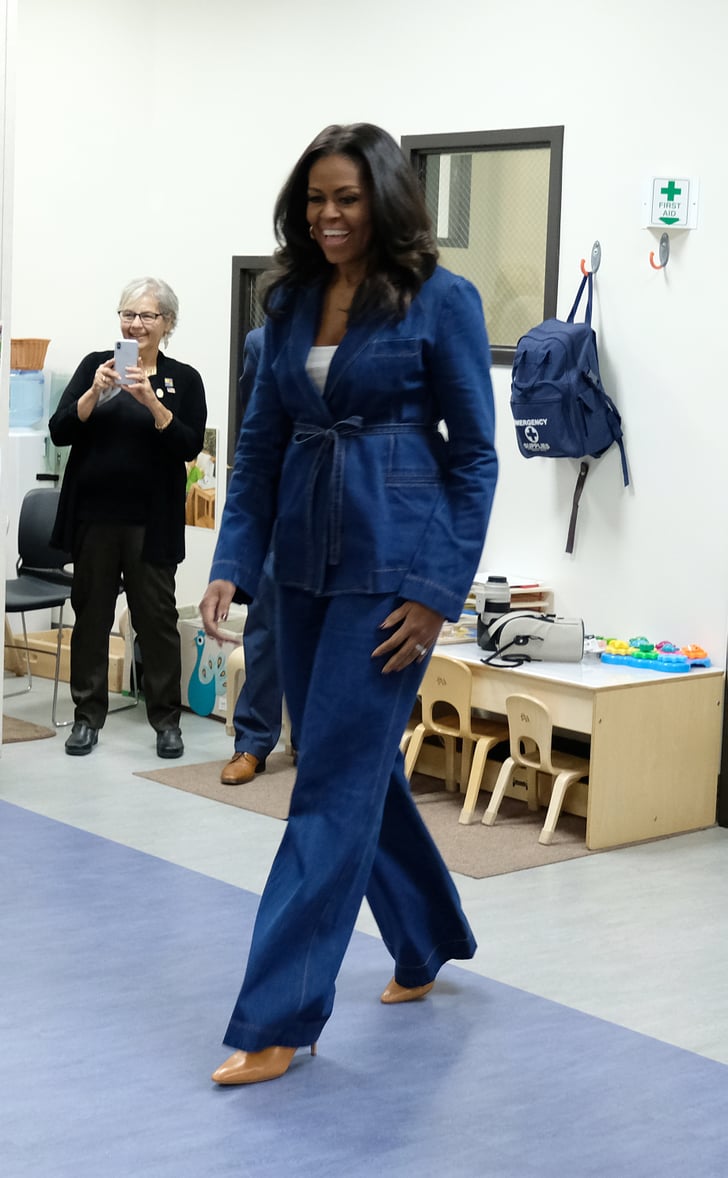 How to Wear Jeans: Michelle Obama | How to Wear Jeans 2019 | POPSUGAR ...