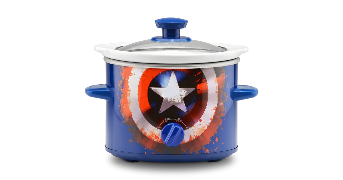 Marvel Captain America Shield 2-Quart Slow Cooker | Last-Minute ...