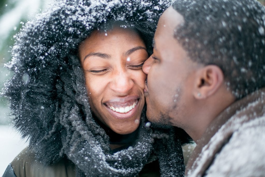 Bundle Up | What to Wear For Winter Engagement Photos | POPSUGAR ...