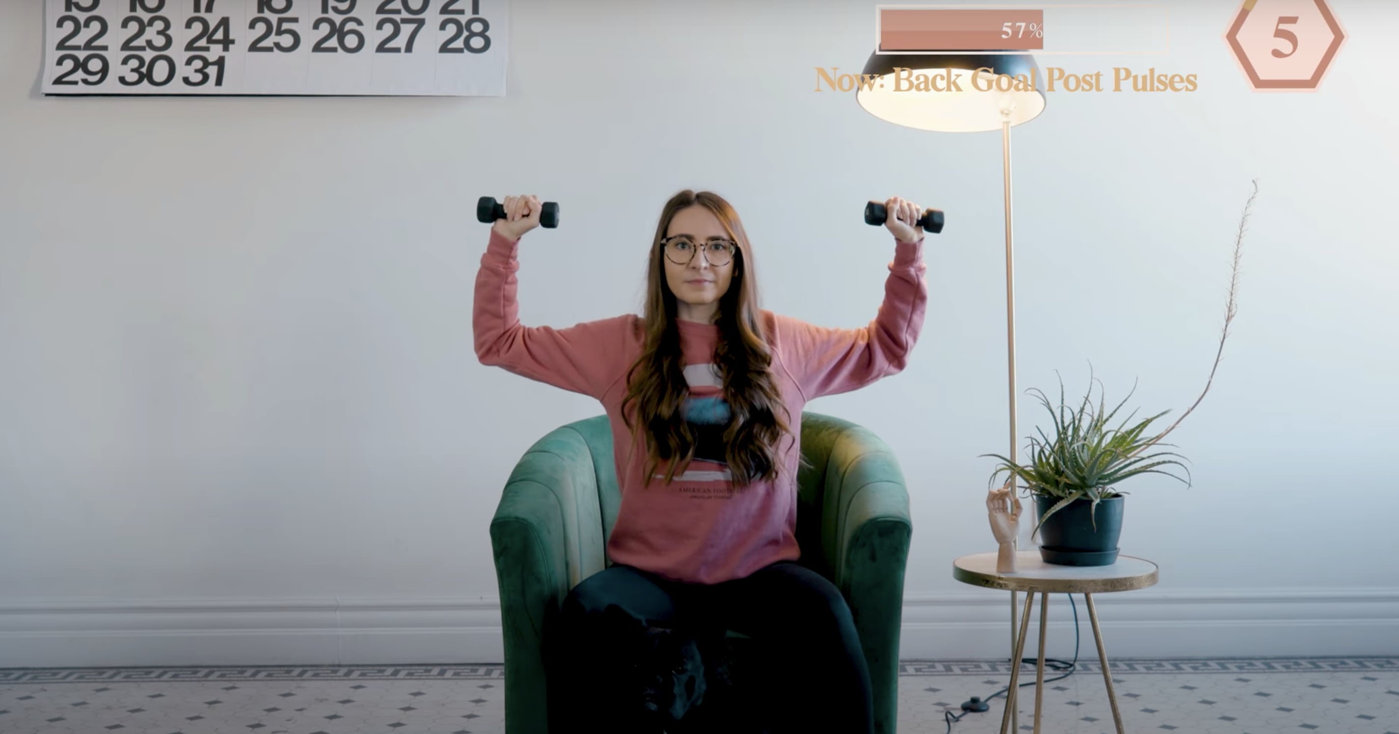 Seated Upper-Body Workout You Can Do While Watching Netflix | POPSUGAR ...
