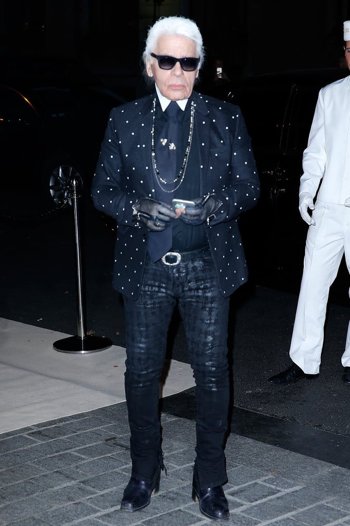 Karl Lagerfeld Style | POPSUGAR Fashion