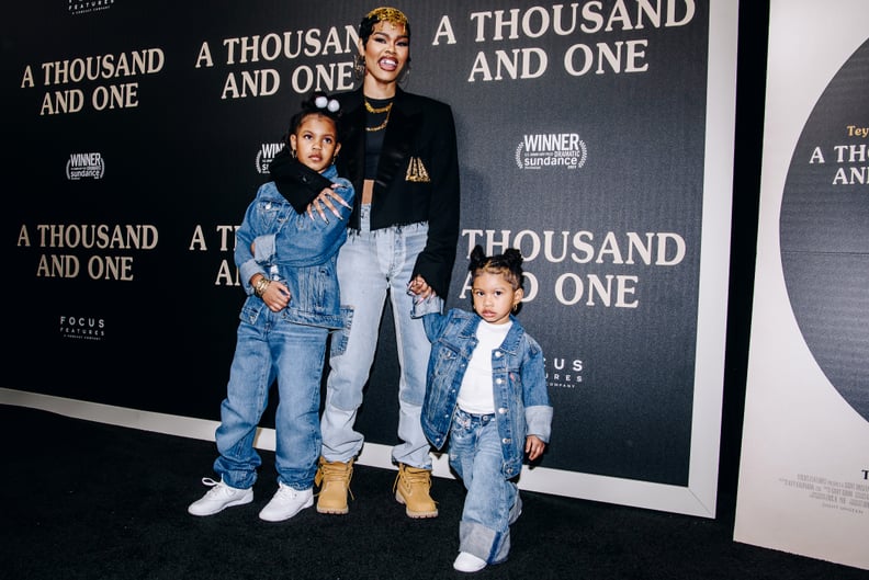 Teyana Taylor and Her Kids at A Thousand and One Premiere | POPSUGAR ...