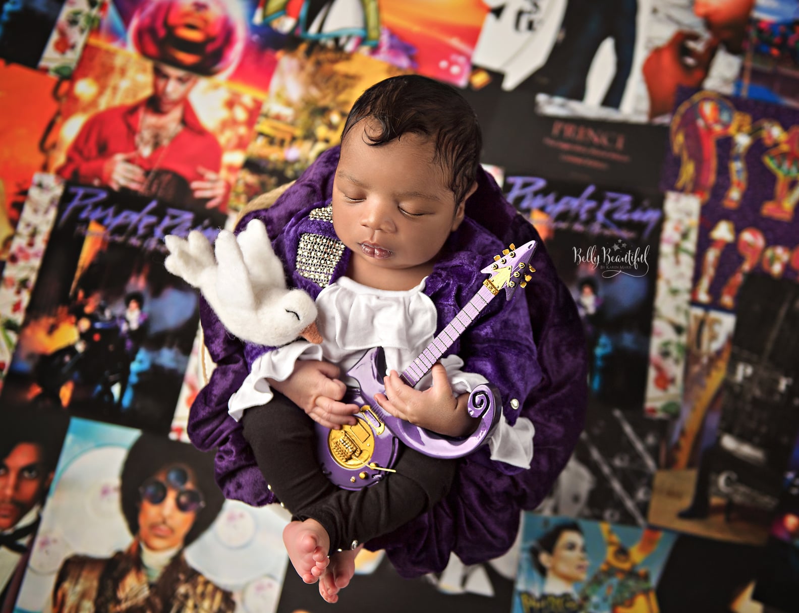 Prince Newborn Photo Shoot | POPSUGAR Family