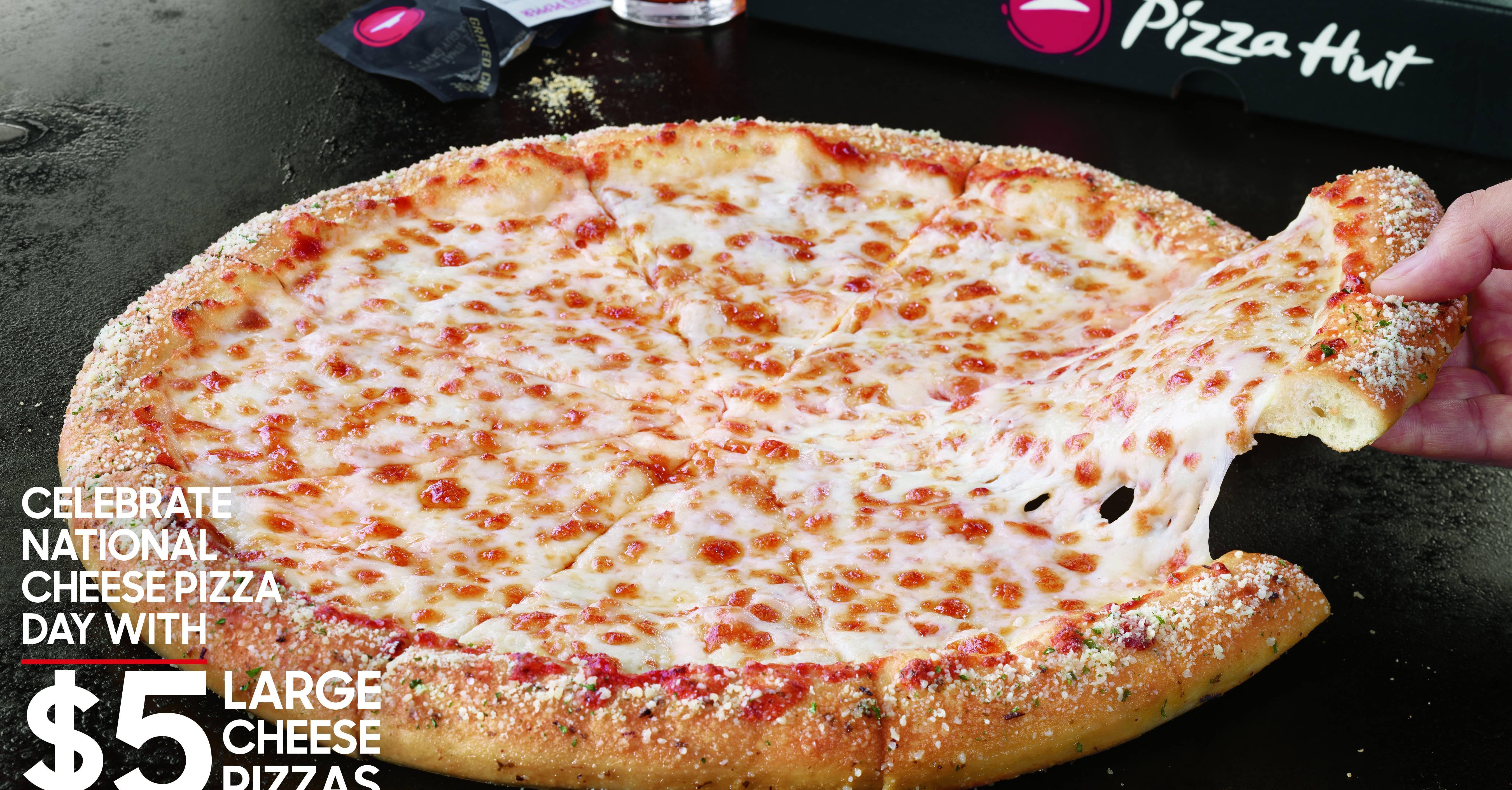 Pizza Hut National Cheese Pizza Day Deal 2017 | PS Food