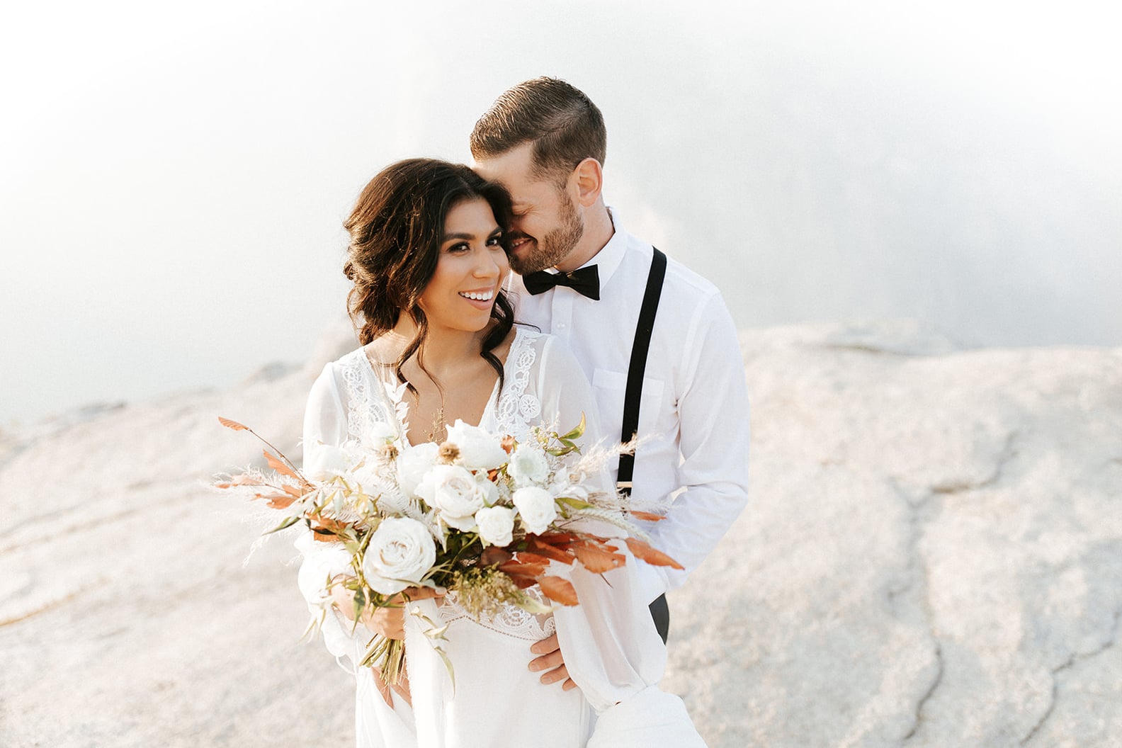 See Photos From This Couple's Dreamy Yosemite Vow Exchange | PS Love