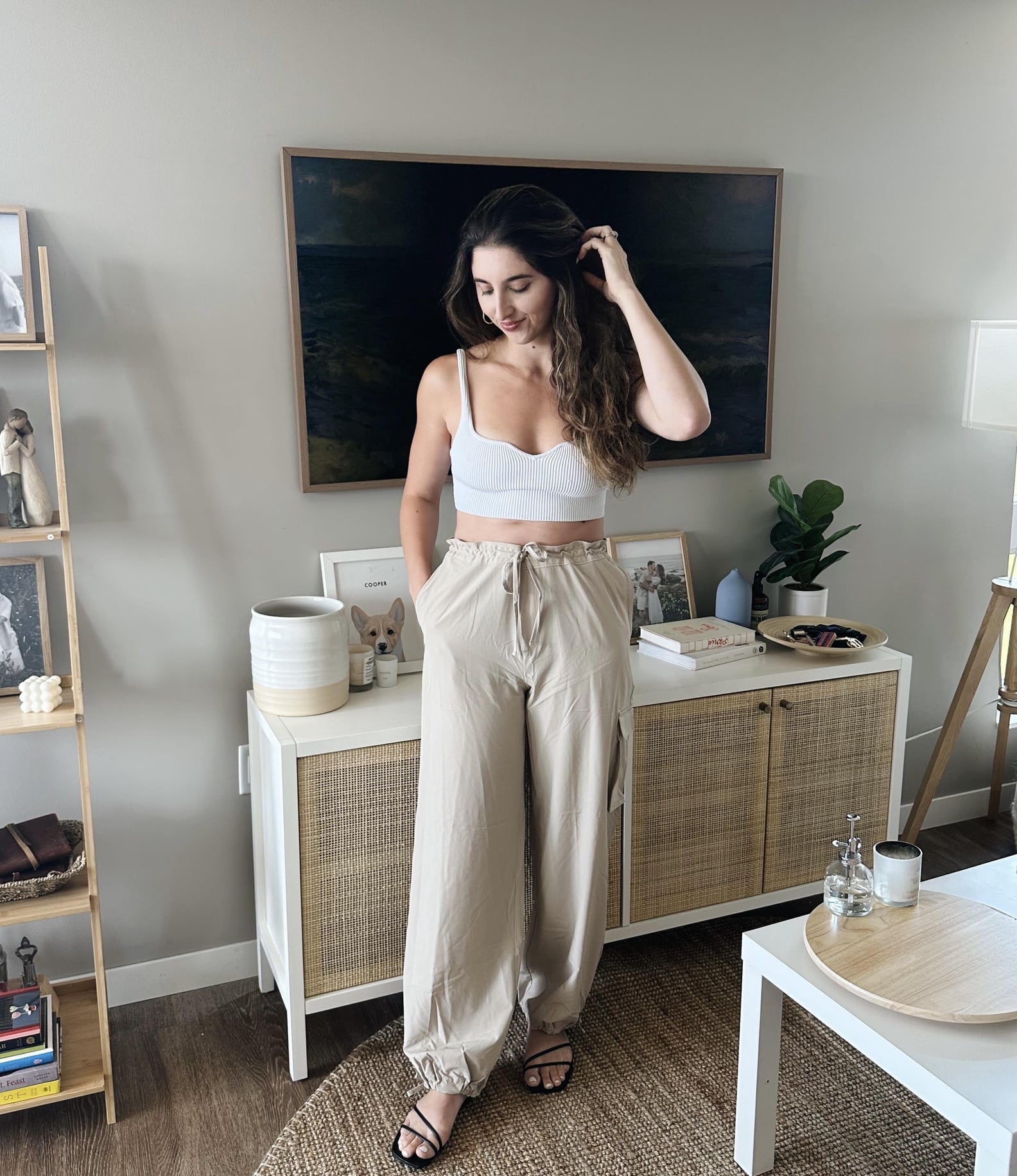 Old Navy StretchTech Wide-Leg Cargo Pants | Editor Review | PS Fashion