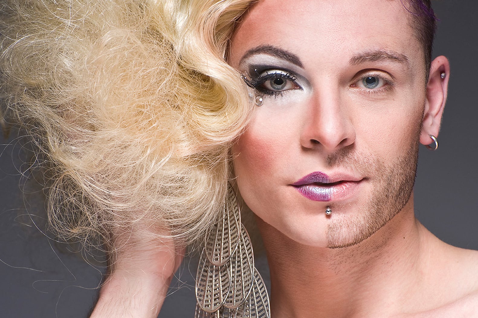 Half-Drag Portrait Series | POPSUGAR Beauty
