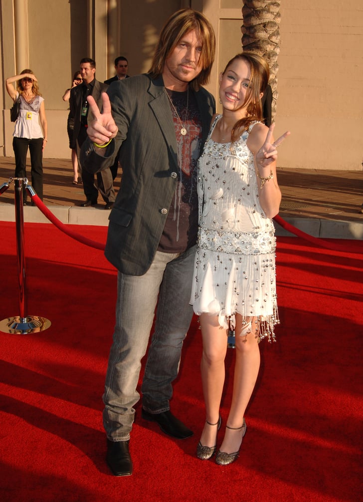 Miley Cyrus And Billy Ray Cyrus S Cutest Moments Popsugar Celebrity Uk Photo