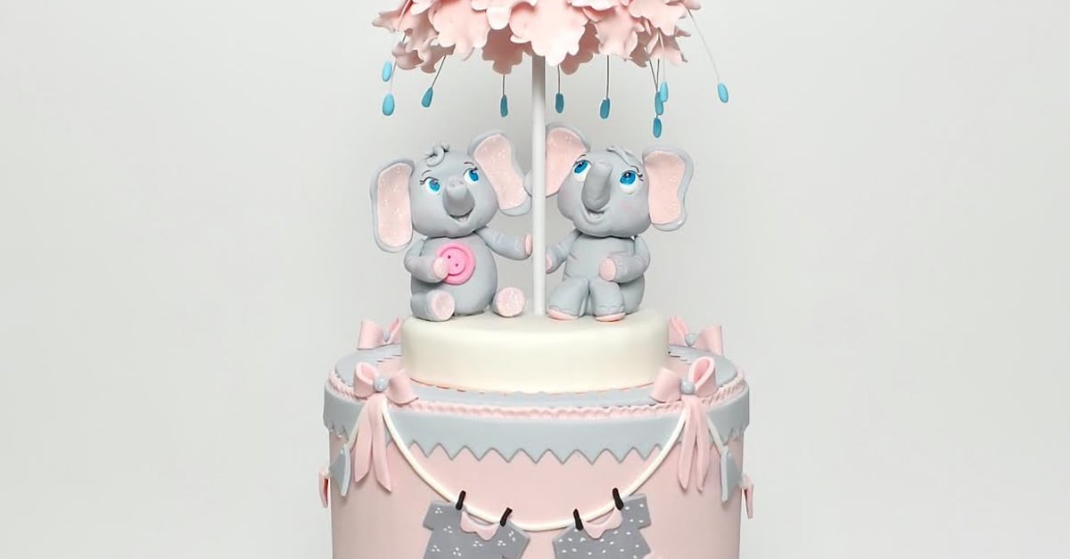 Pretty Baby Shower Cake Ideas | PS Family