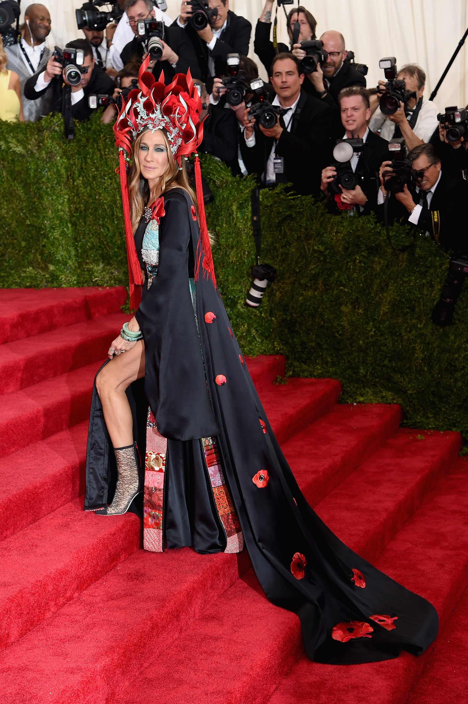 Met Gala Staircase Pictures 2015 | PS Celebrity