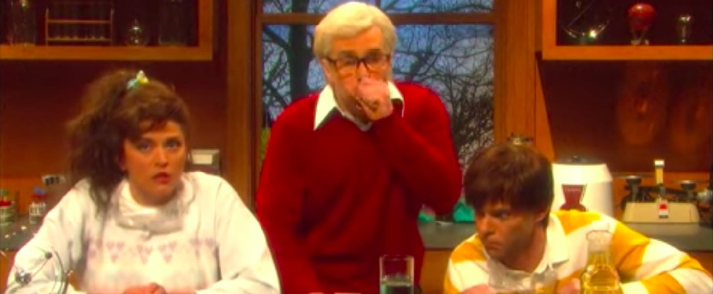 What Did Sam Rockwell Say During His Science Show SNL Skit? | PS ...