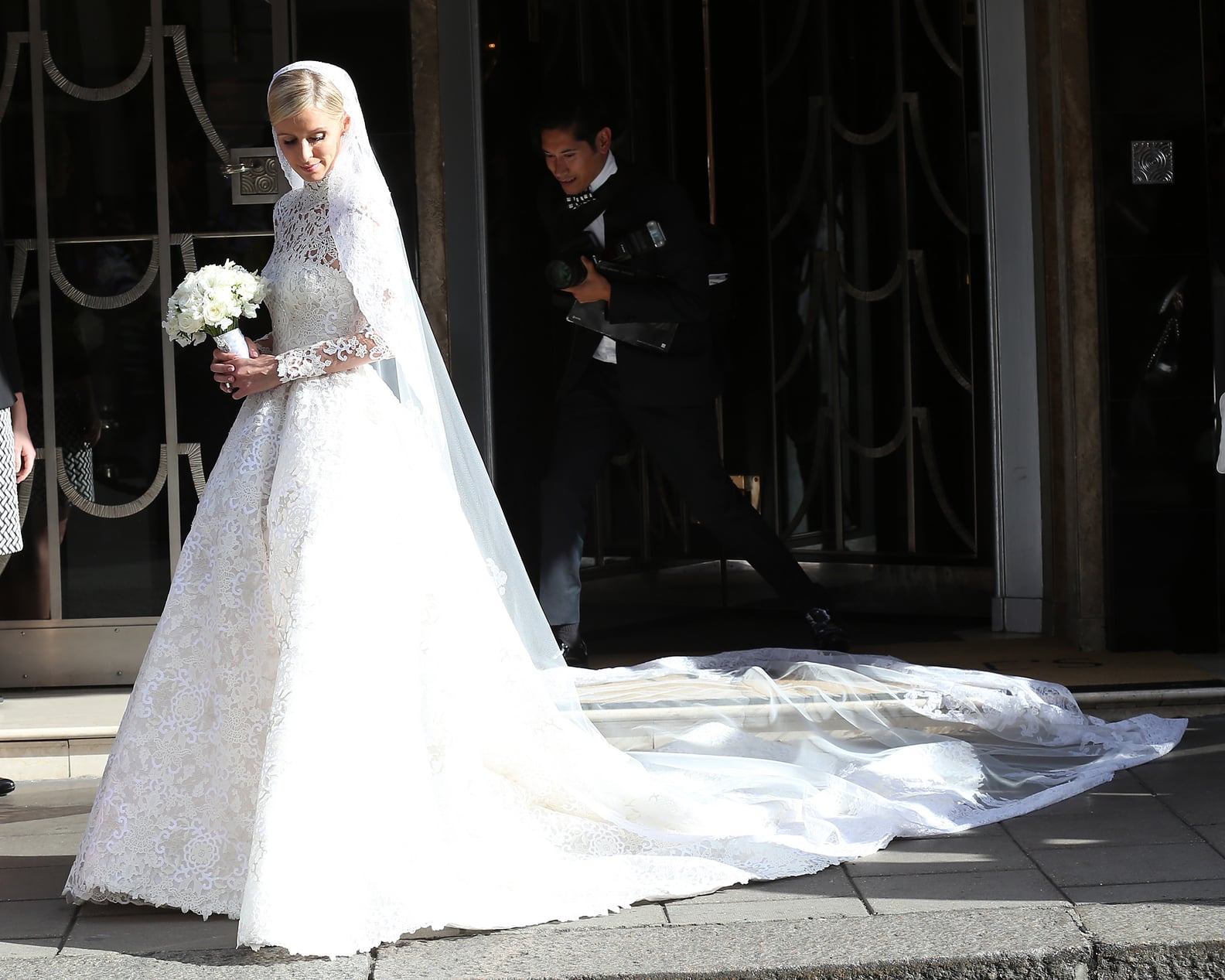 Modest Celebrity Wedding Dresses | PS Fashion