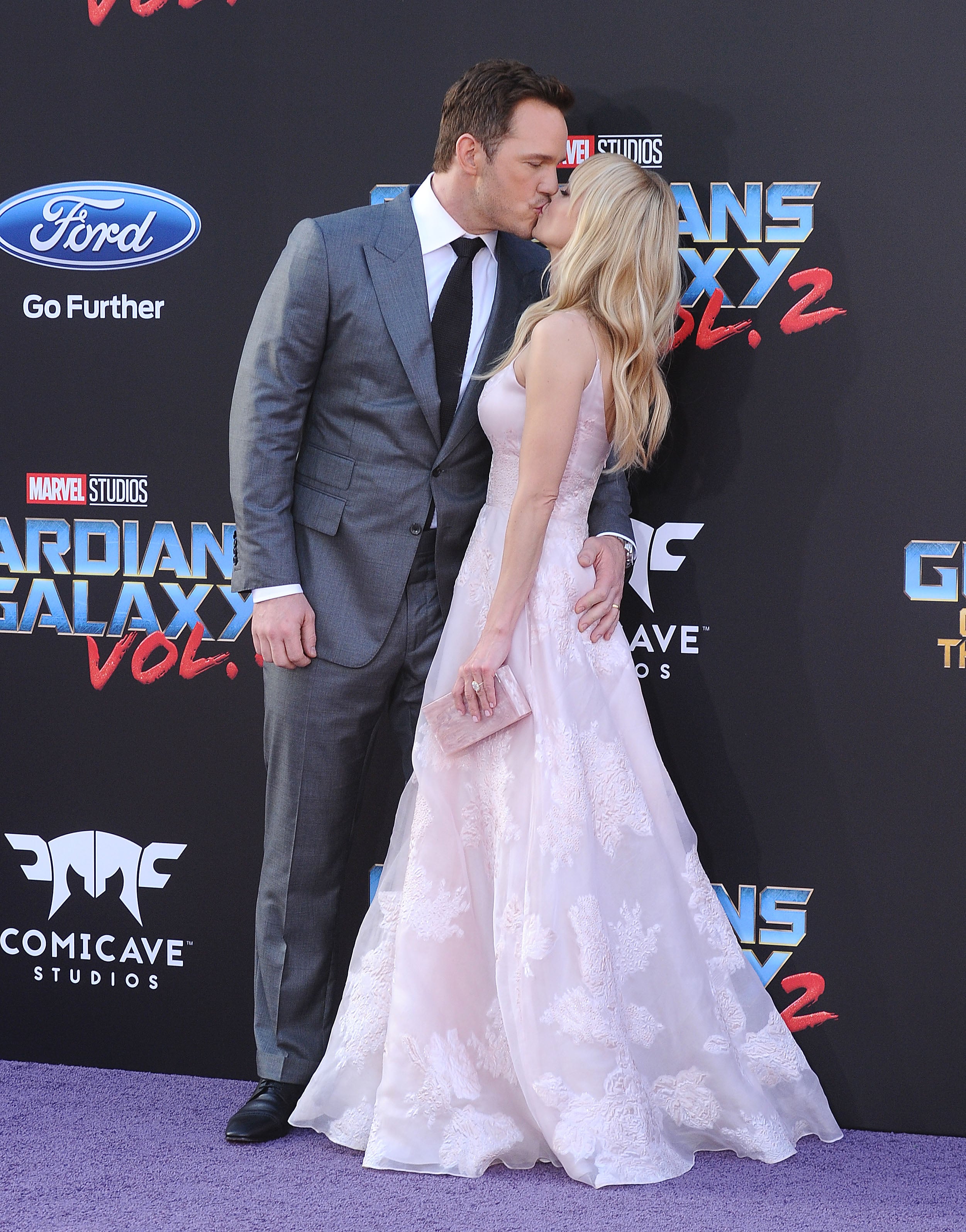 Chris Pratt And Anna Faris Guardians Of The Galaxy