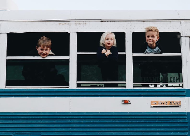 Family of 5 Lives in School Bus | POPSUGAR Family