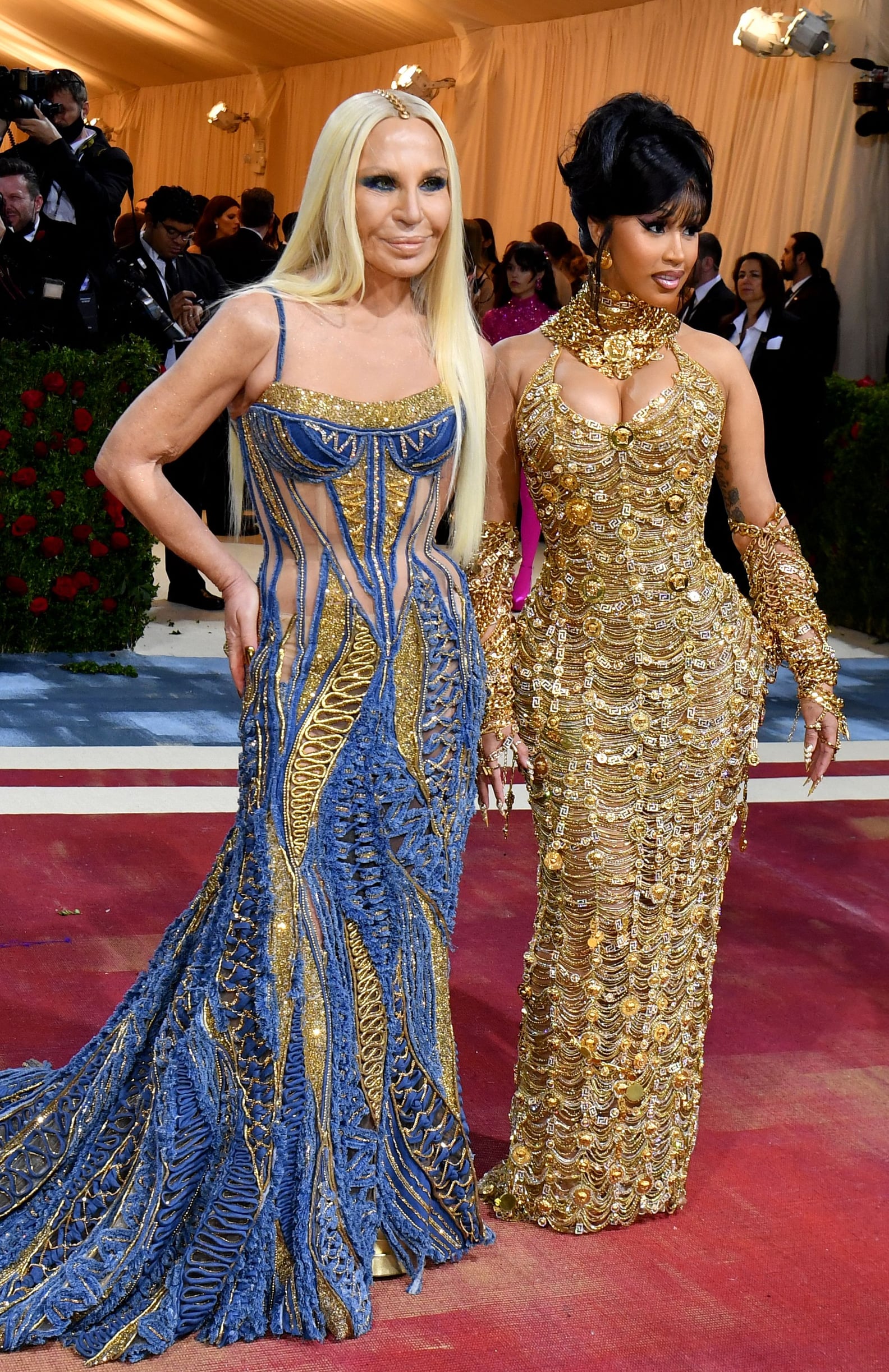 Cardi B's Versace Dress at the 2022 Met Gala | PS UK Fashion