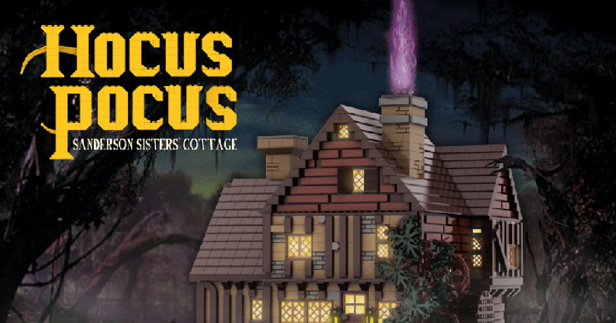 Hocus Pocus Sanderson Sisters' Cottage Lego Set | Lego Ideas | POPSUGAR ...