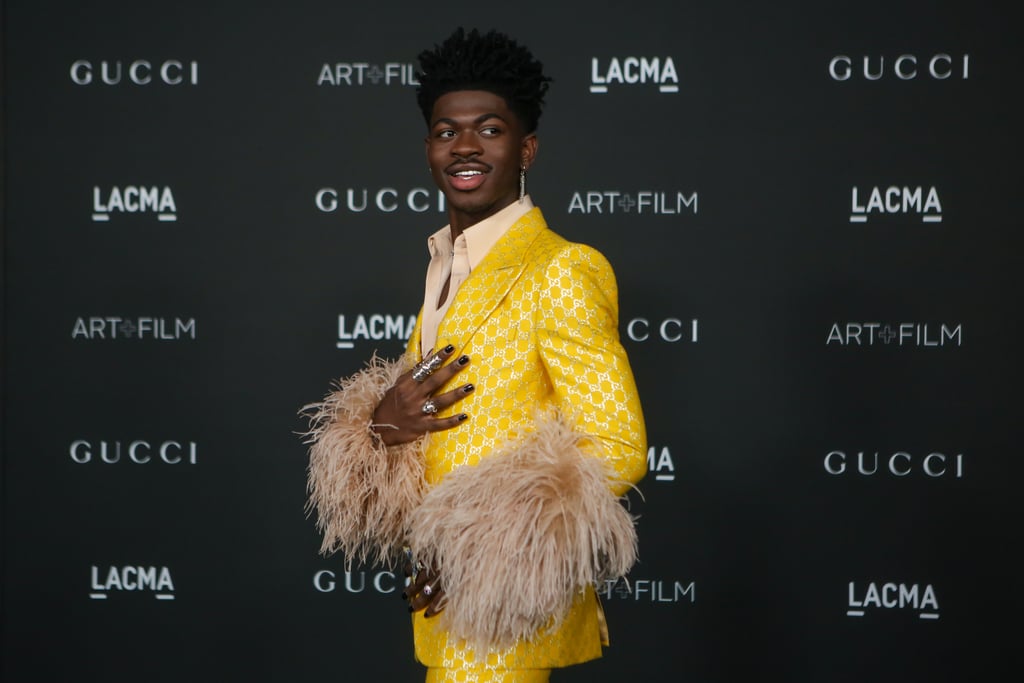 Lil Nas X's Yellow Suit at the LACMA Art + Film Gala | POPSUGAR Fashion