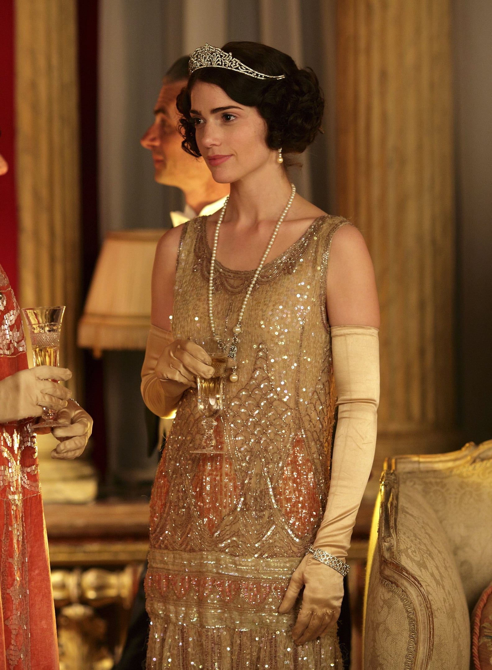Freda Dudley Ward and Edward VIII in Downton Abbey | PS Entertainment