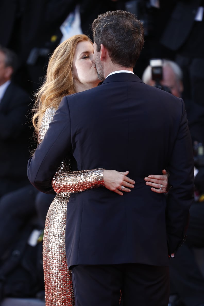 Amy Adams And Husband Kissing At Venice Film Festival 2016 Ps Celebrity