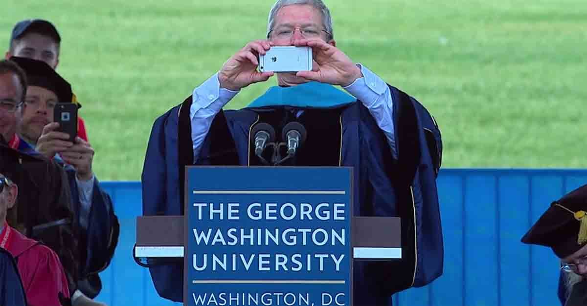 Tim Cook's Graduation Speech at George Washington University | PS Tech