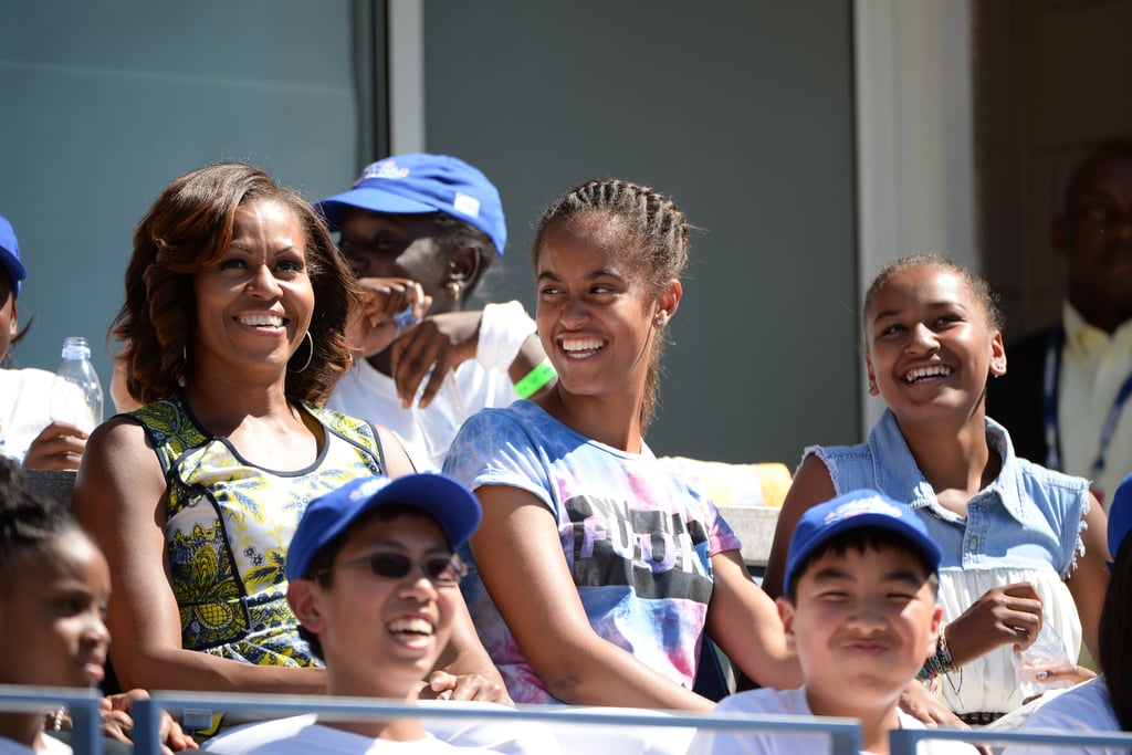 Michelle Obama Cute Pictures With Malia and Sasha | POPSUGAR Celebrity