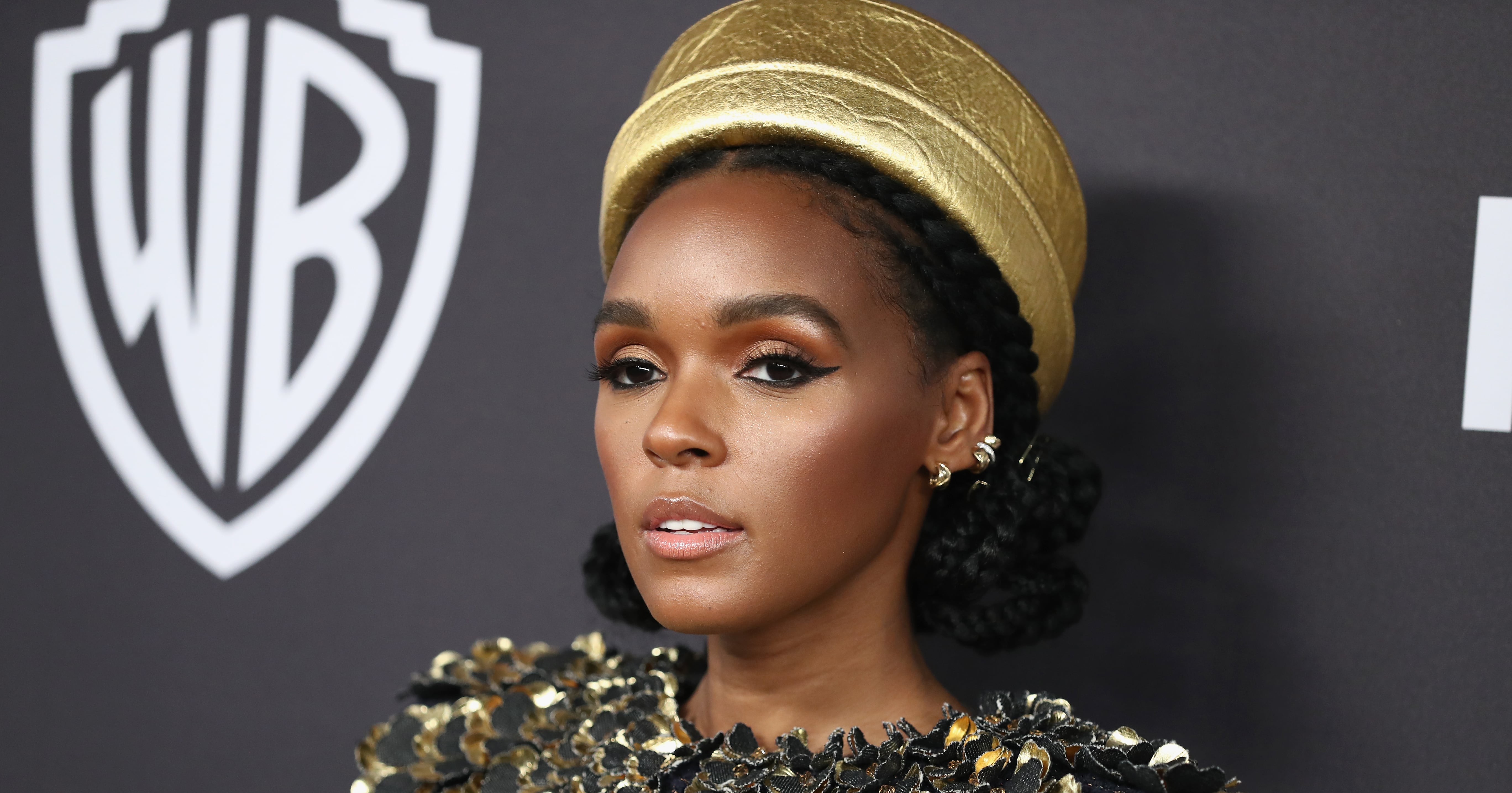 Janelle Monáe Bubble Ponytail Instyle Cover August 2019 | POPSUGAR Beauty