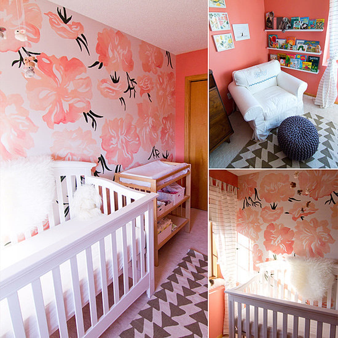 Pink Nurseries and Baby's Rooms | PS Family