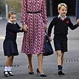 Princess Charlotte's First Day of School Pictures | POPSUGAR Celebrity
