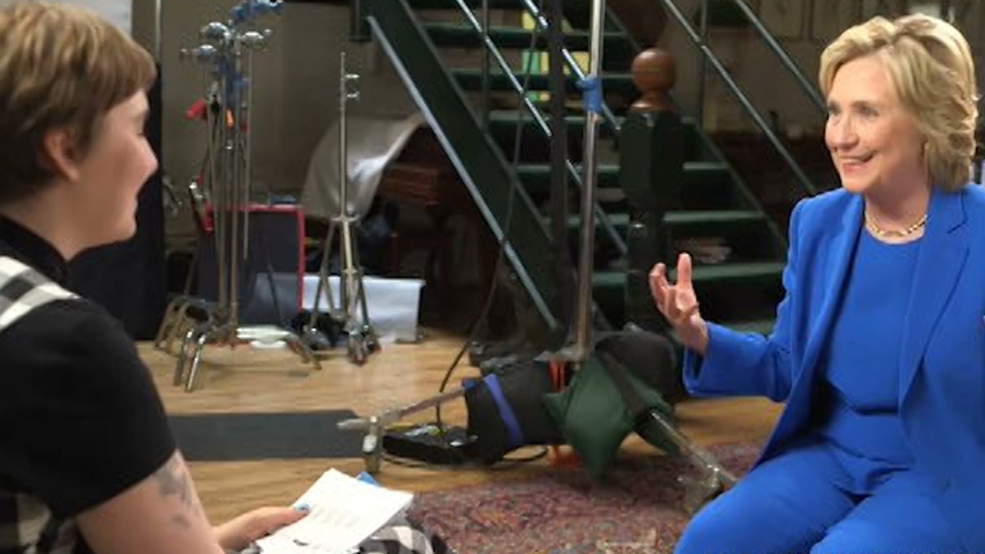 Hillary Clinton and Lena Dunham Interview About Feminism | PS Celebrity