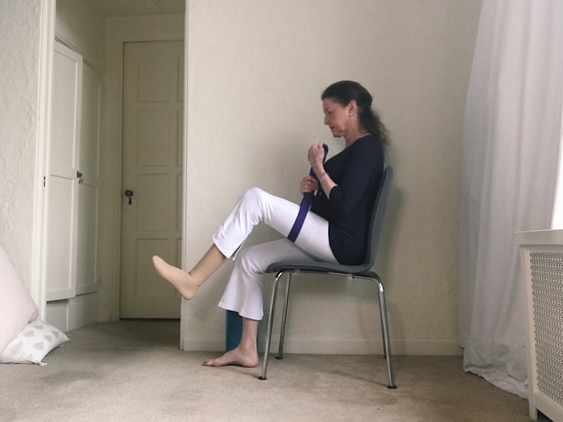 Full-Body Adaptive Seated Yoga Flow in a Chair | POPSUGAR Fitness